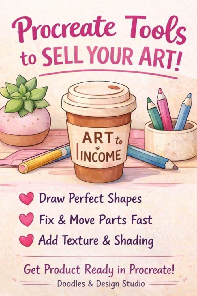 Procreate Tools to Draw Faster: The 3 You Need